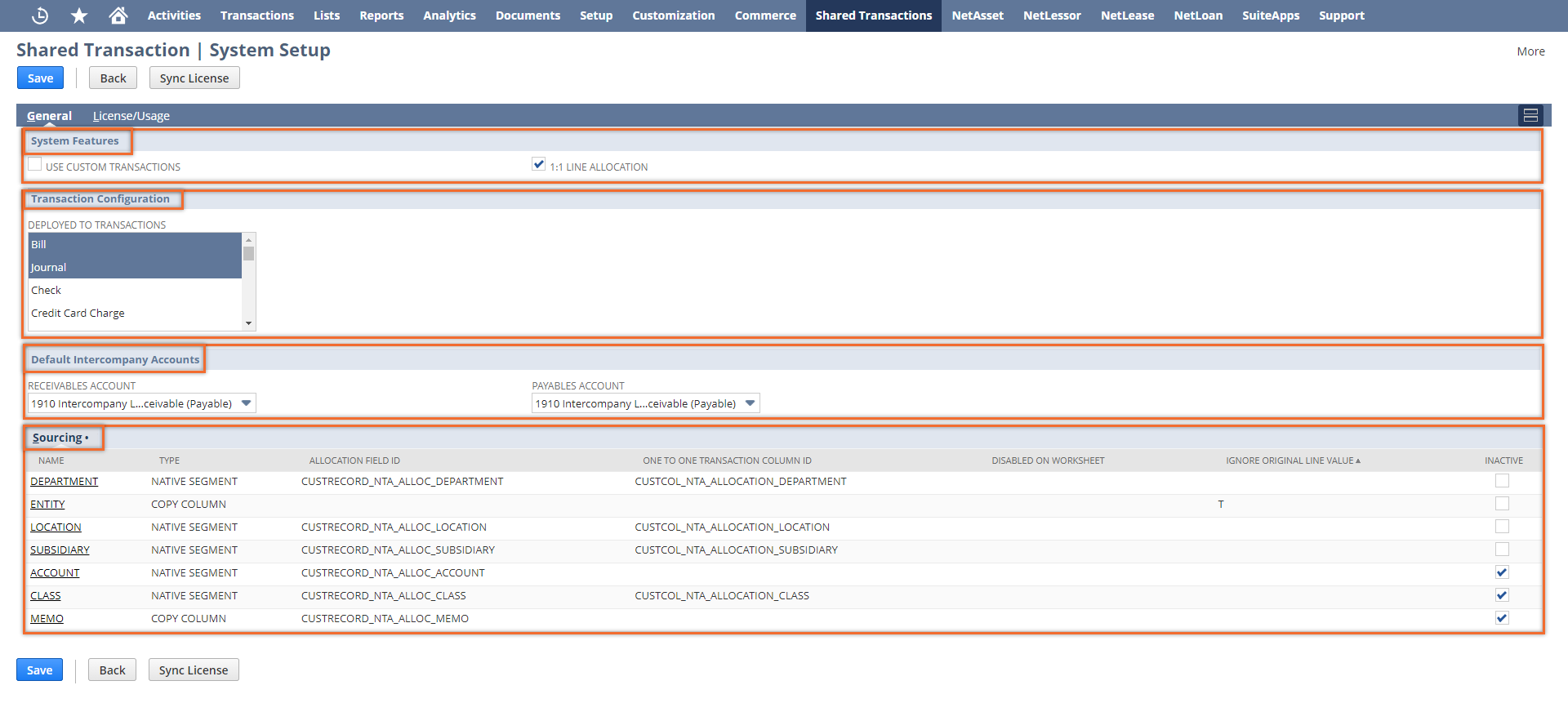 Netgain System Setup | Support Site